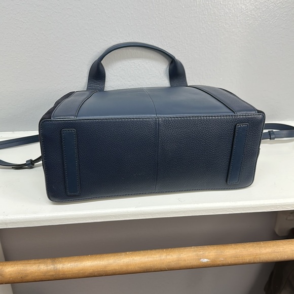 RADLEY LONDON | Bags | Nwt Radley London Baylis Road Navy Blue Suede ...